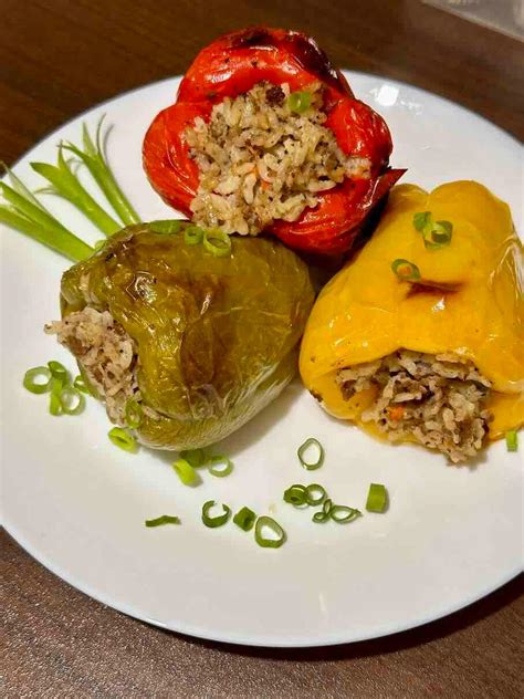 Класическа рецепта за Пълнени чушки с ориз и кайма