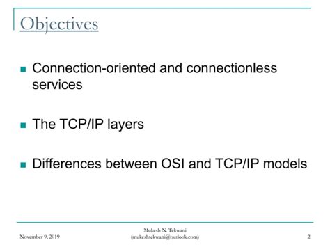 Tcp Ip Reference Model Ppsx
