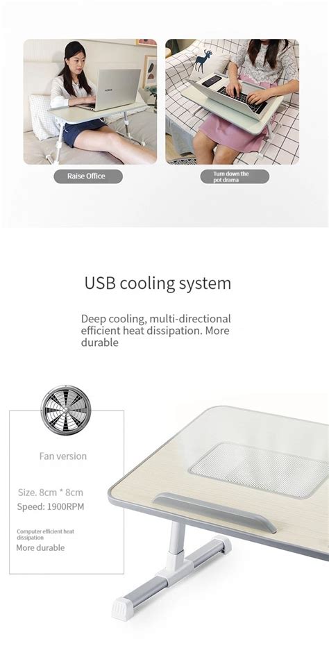 Bàn Laptop Đa Năng Di Động Có Thể Điều Chỉnh Chân Đế Laptop Bàn Học Giường Gấp Bàn Làm Việc Cho