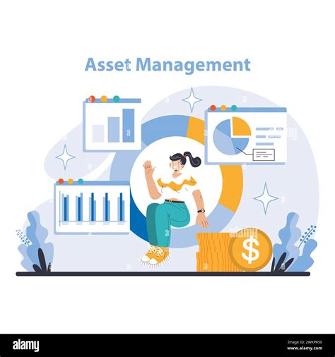 Asset Management Concept Visualizing Financial Growth And Investment