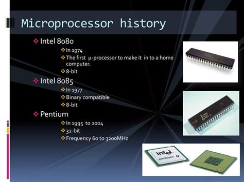 Introduction Of Cpu Pptx