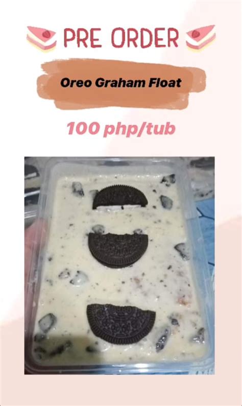 🍰 Oreo Graham Float 100 Php Tub Teacherpreneur Shop