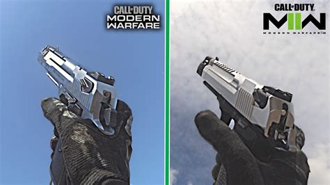 Weapons Comparison Mw2019 Vs Mw2022 Youtube
