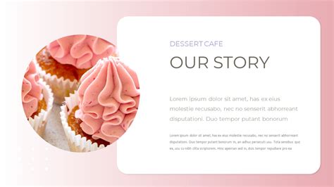 Dessert Cafe Download Ppt For Presentationbusinesstemplates