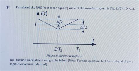 Solved Q Calculated The RMS Root Mean Square Value Of Chegg