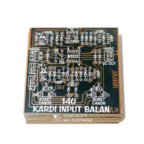 Jual Pcb Input Balance Balan 140 Kab Jember Mhl Elektronik Tokopedia