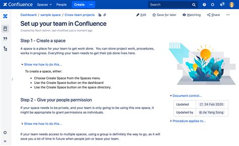 How To Use Confluence Page Examples