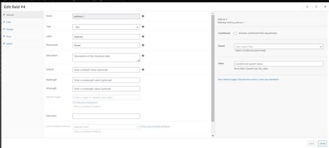 show labels for woocommerce default fields in admin order detail page