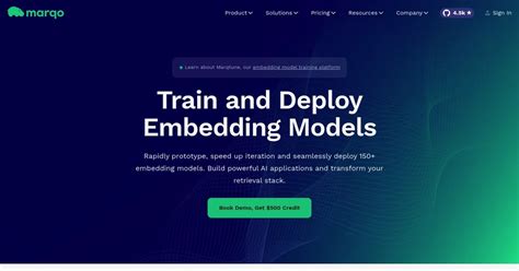 Marqo Train And Deploy Embedding Models For Powerful Ai Applications
