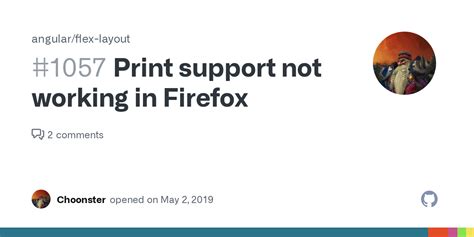 Print Support Not Working In Firefox Edge Ie Issue Angular Flex Layout Github
