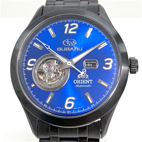 Yahooオークション Orient Subaru コラボモデル 自動巻き オートマ