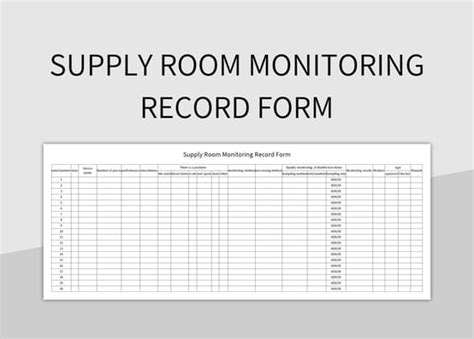 Free Monitoring Sheet Templates For Google Sheets And Microsoft Excel Slidesdocs