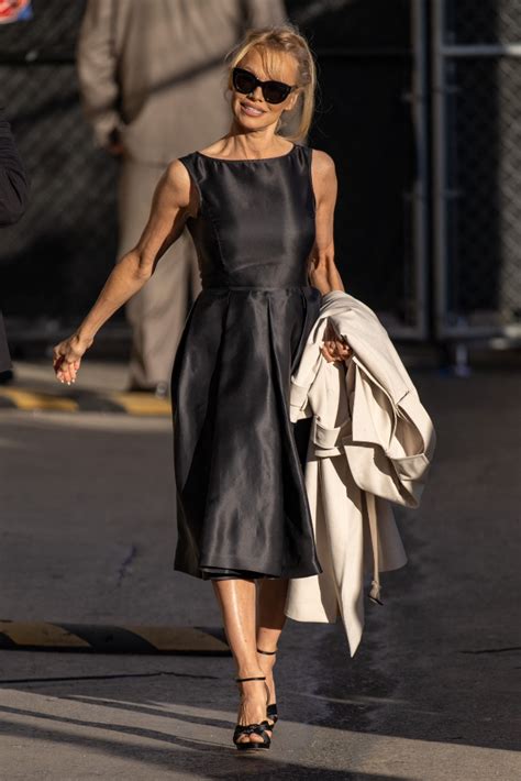 Pamela Anderson Talks Netflix Documentary In 5 Inch Heels On ‘kimmel