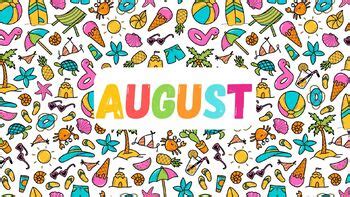 August Desktop Wallpaper By Creativelycourtney Tpt