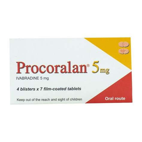 Procoralan 5 Mg 28 Tablets تداوي السعودية