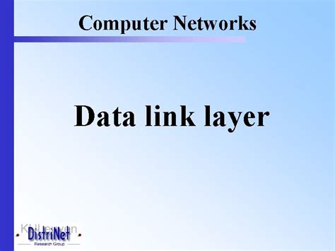 computer networks data link layer overview q design