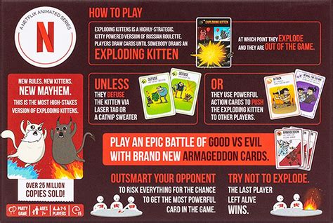 Exploding Kittens Good Vs Evil New Buy From Pwned Games With Confidence Board And Card Games