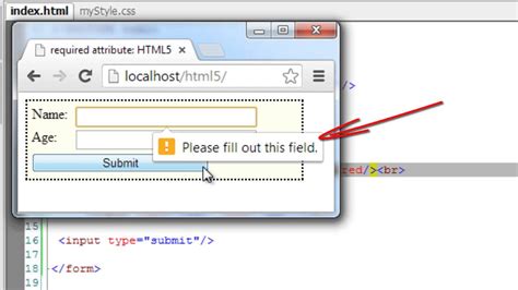 Require Attribute Html5 Youtube