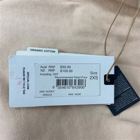 Rip Curl Womens Size Xxs Hoodie Cream S