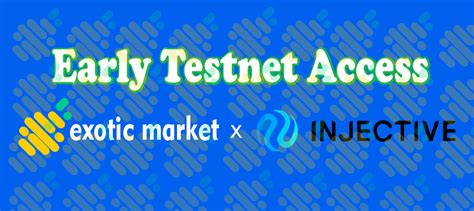 Exotic Market Early Access On Injective Testnet Guide By Blurred Jheff Medium