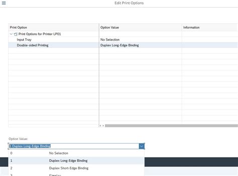 Double Sided Printing SAP Community