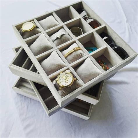 Органайзер Wooden Organizer для окулярів та годинників — ціна 1500 грн у каталозі Скриньки