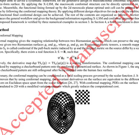 Visualization Of Conformal Mapping On A Human Face Surface 22 Extended