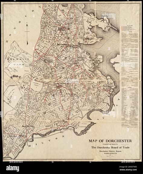 Map Of Dorchester Dorchester Boston Mass Maps Norman B Leventhal Map Center Collection