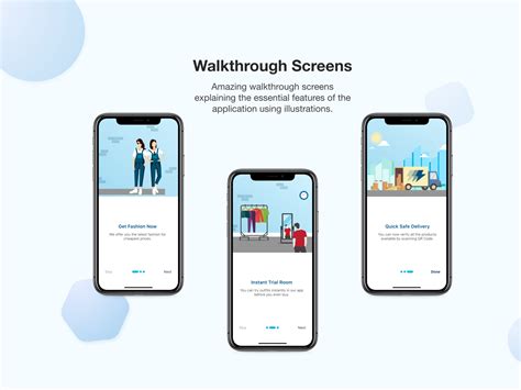 Walkthrough Screens Ios Mobile App By Harish Mallemala On Dribbble