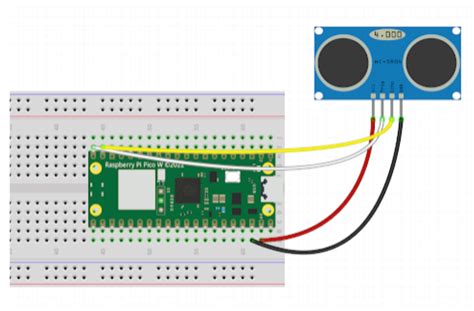 How To Connect The Hc Sr04 Sensor To The Raspberry Pi Pico In Micropyt
