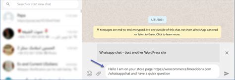 Woocommerce Whatsapp Chat Plugin