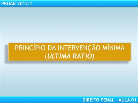 Ppt Proab 20121 Direito Penal Professor Sandro Caldeira