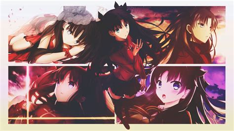 Fatestay Night Fatestay Night Unlimited Blade Works Tohsaka Rin Anime Girls Fate Series Hd