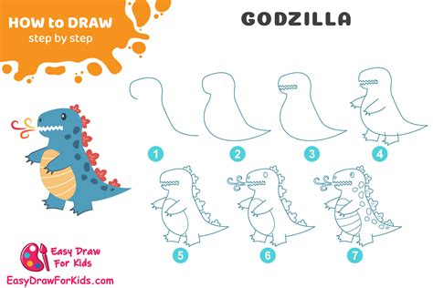 How To Draw Godzilla Book