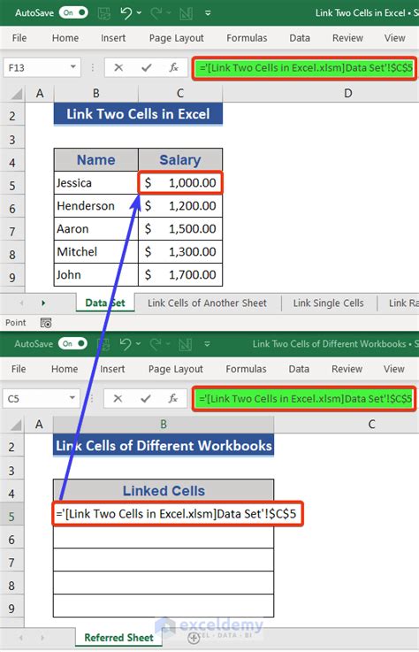 How To Link Two Cells In Excel Methods ExcelDemy