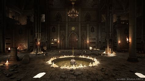 artstation catacomb of the dragon modular dungeon dark fantasy dungeon dungeons unreal