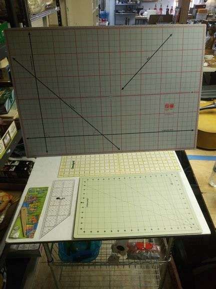 Measuring Grids Quilt Making Instructions And Tools Trice Auctions