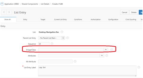 How To Put Image On Navigation Bar In Oracle Apex Stack Overflow
