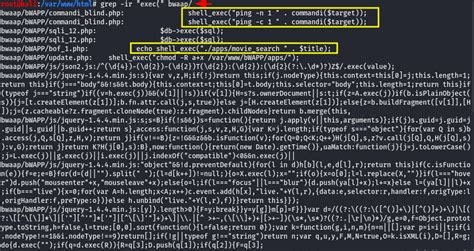 Source Code Audit With Grep Command Secnhack