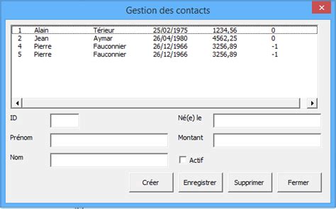 vba excel access interactions entre excel et access avec adodb