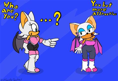Rouge Meets Classic Rouge By Sinkcandycentral On Deviantart