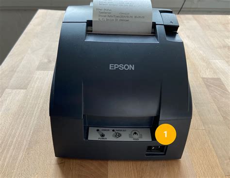 How To Factory Reset The Epson Tm U220 Printer