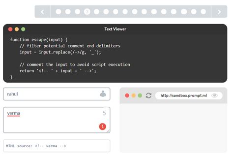 Promptml Write Up Xss Challenge Level 3 Ctf Helper