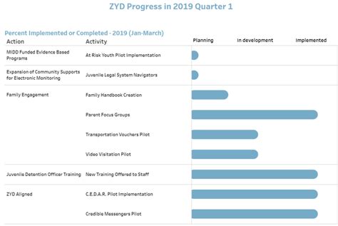 Implementation Dashboard Template