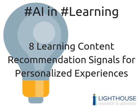 Ai In Learning 8 Learning Content Recommendation Signals For Personalized Experiences