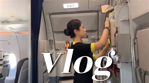 승무원 Vlog 이 비행기의 주방이모는 나야 Youtube