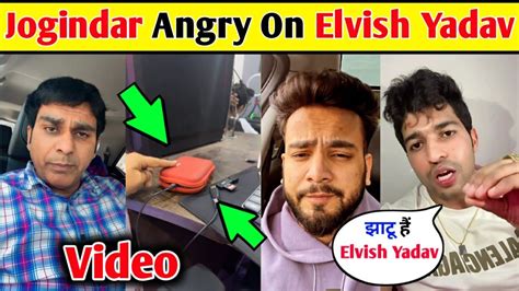 Jogindar Very Angry On Elvish Yadav And Anoop Chahal Faridabad Rockers