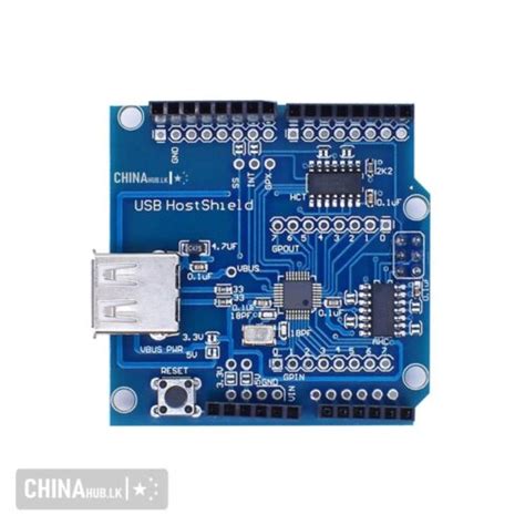 Arduino Uno USB Host Shield Chinahub Lk
