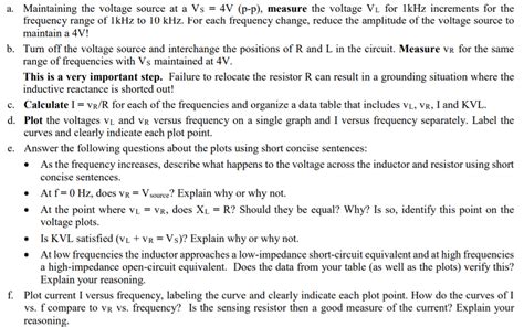 Solved I Need Help With Part C Calculate I Vr R For Each