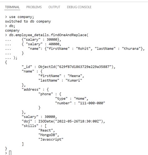 MongoDB Queries Document GeeksforGeeks